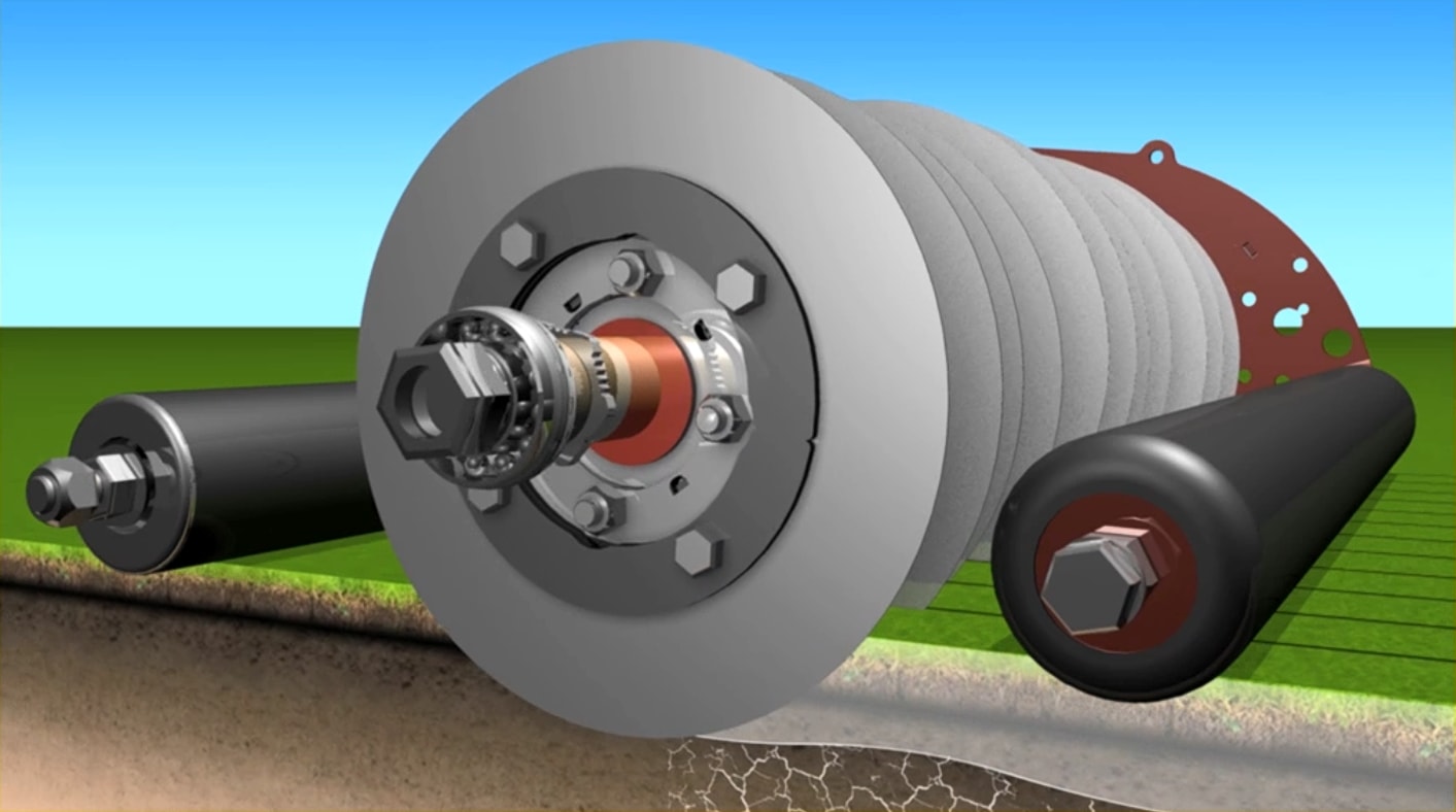 Turf Disc Slicer | GT214 VibeDisc-Slicer for Optimal Soil Aeration