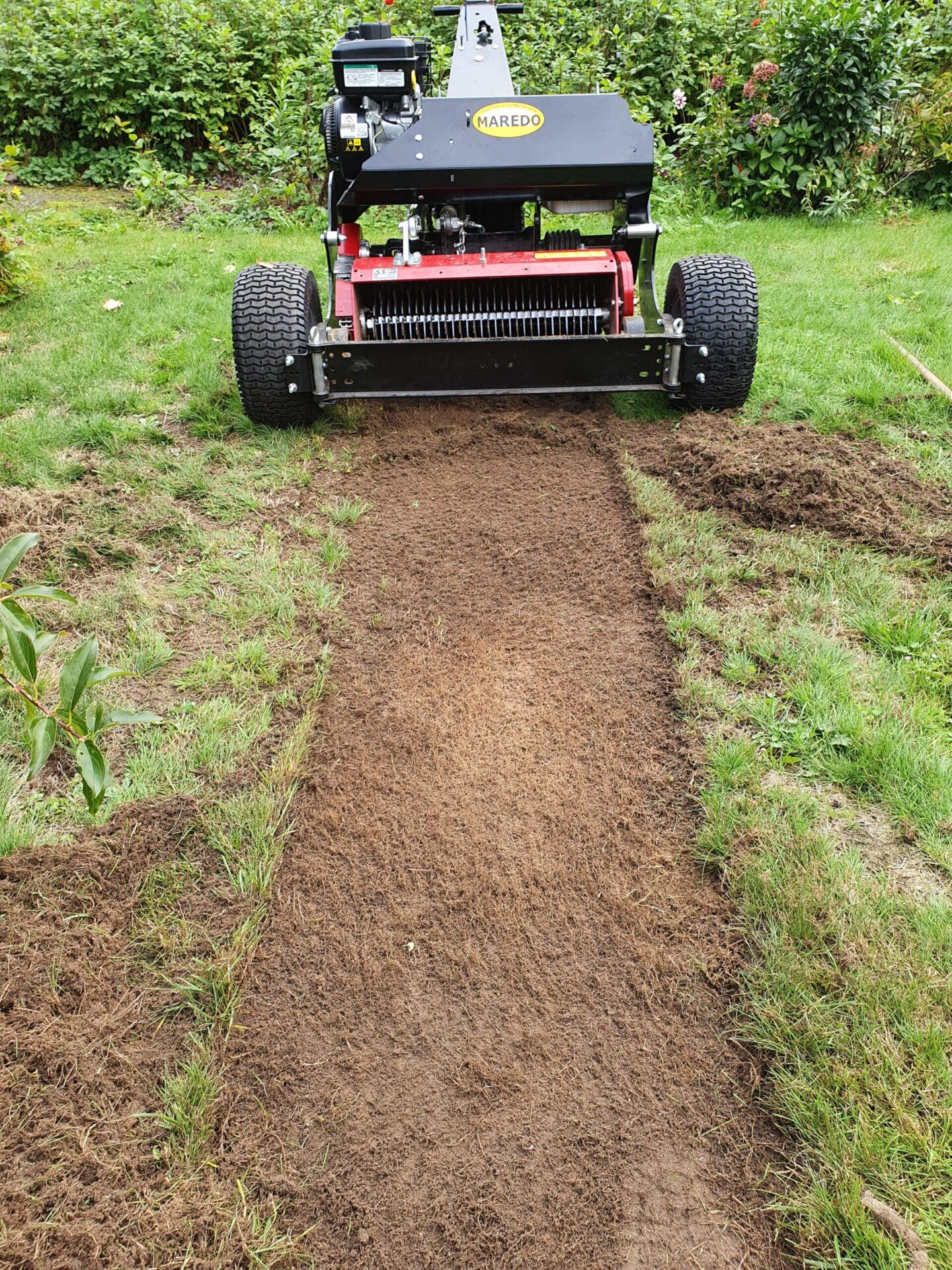 Turf Stripping Machine | MAREDO MT170 Flex-FrazeMower